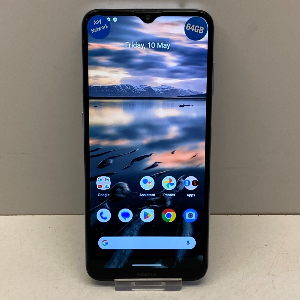 Pre-owned Nokia G20 Unlocked Model TA-1336 64GB Dual SIM in Blue - Own4Less